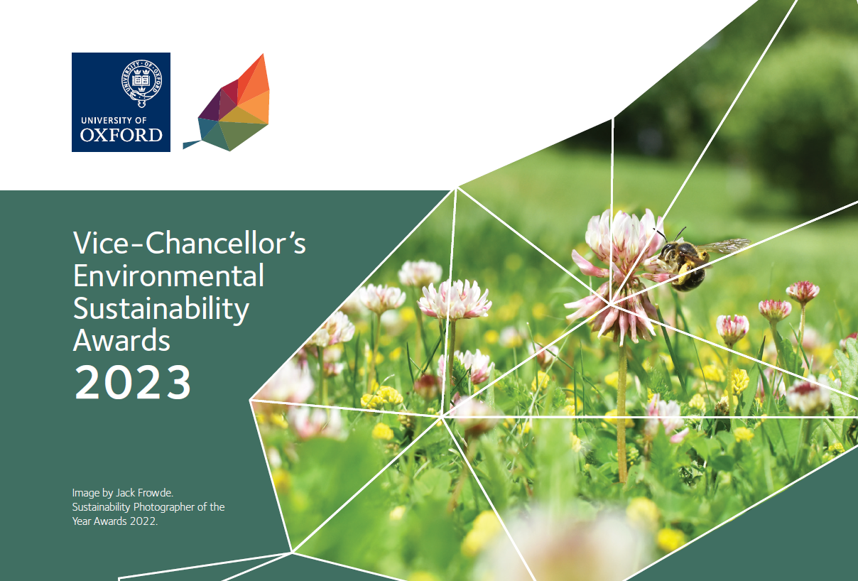 Biology’s sustainability advocates recognised at Oxford’s Environmental ...