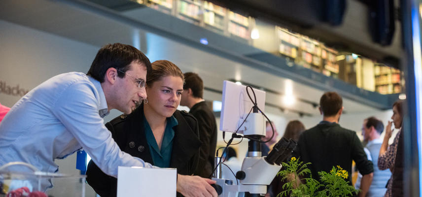 A night to celebrate the official launch of the Department of Biology ...